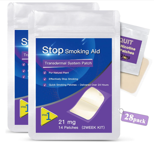 28 Packs 21mg Nicotine Patches, Step 1 Stop Smoking Patches to Help ...