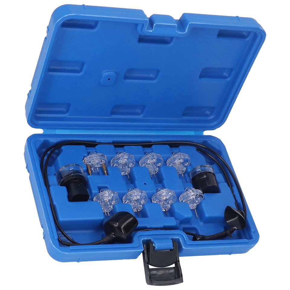 Car 11pcs Noid Light Set Fuel Injector Tester Tool Professional Car ...