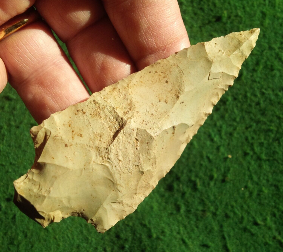 3-11/16" PICKWICK TENNESSEE ARROWHEAD Authentic Indian Artifact PROJECTILE POINT | eBay