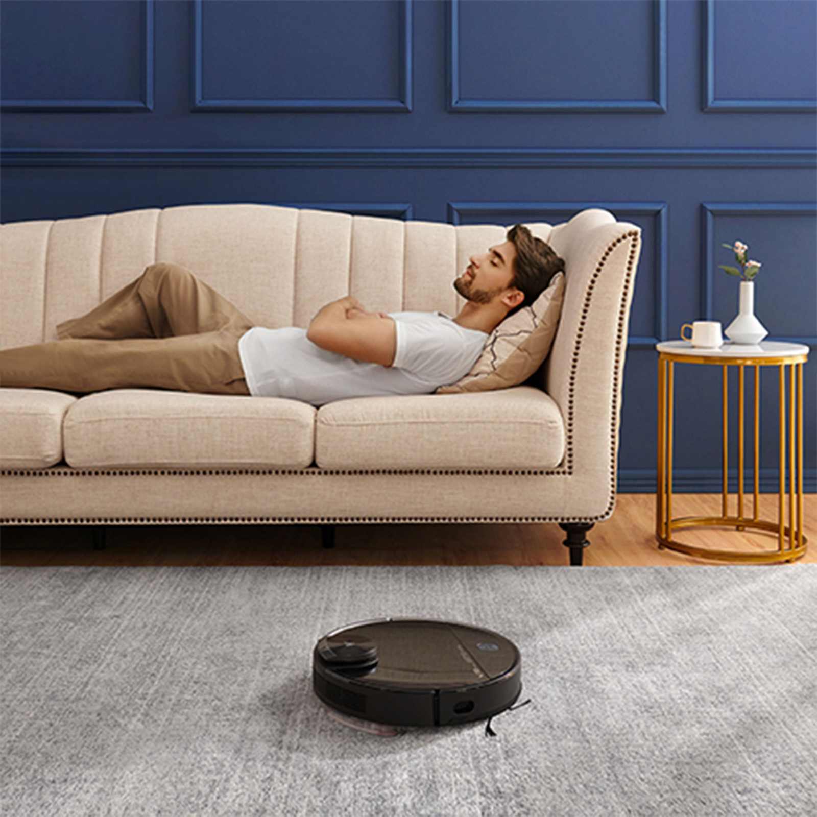 Viomi Smart Robot Vacuum V3 Max Duster Vacuum and Mop for Multi Floors ...