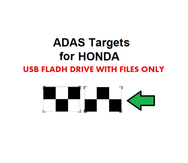 Honda ADAS calibration target boards 07AAK-5K0A100 -USB FLASH DRIVE ...