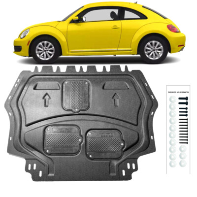 For VW Beetle 2012-2019 Auto Under Engine Splash Guard Mudguard Fenders ...