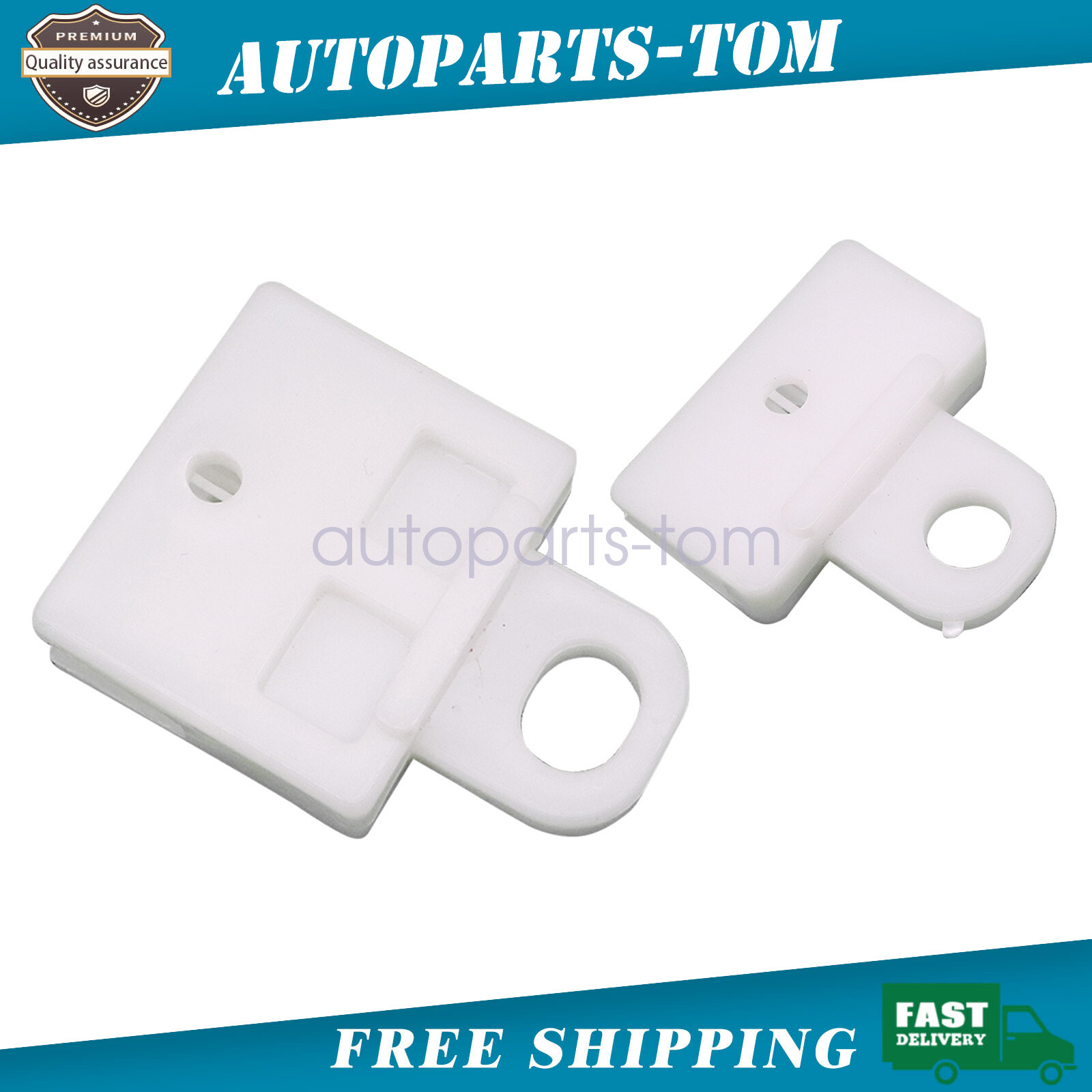 For Toyota Corolla (& more) Front Door Window Glass Clips Power ...