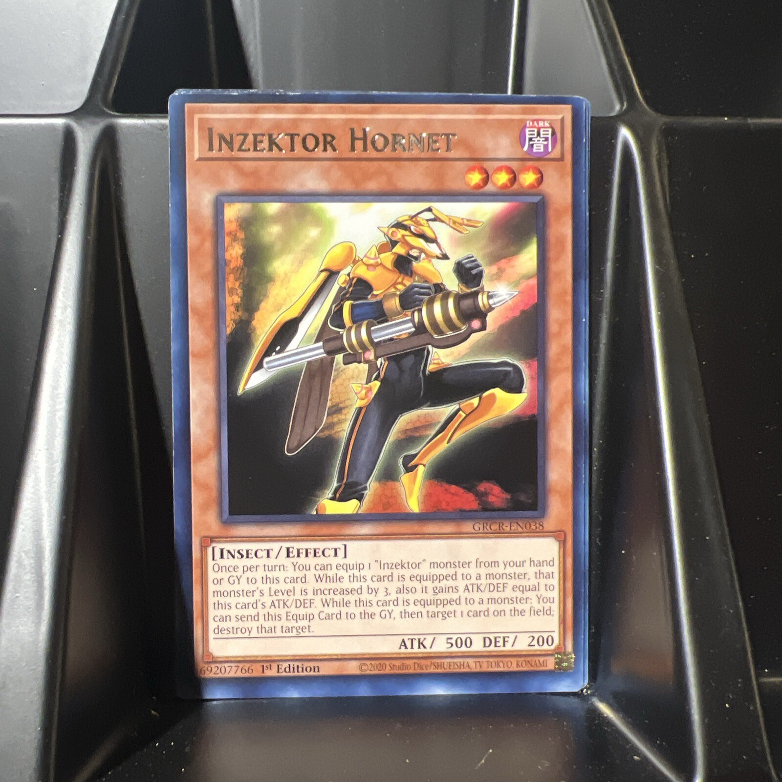 Yugioh Inzektor Hornet GRCR-EN038 Rare 1st Edition NM x3 | eBay