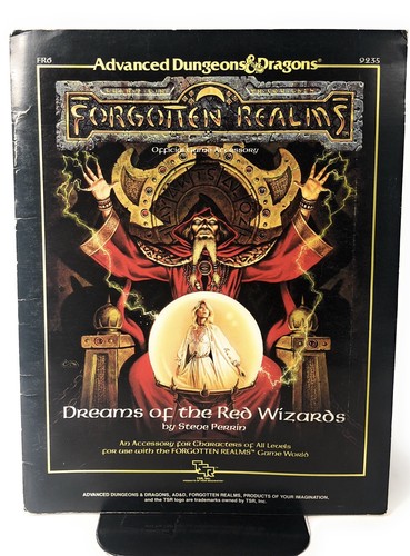 Dreams Of The Reo Wizards By Steve Perrin TSR 9235 FR6 | eBay