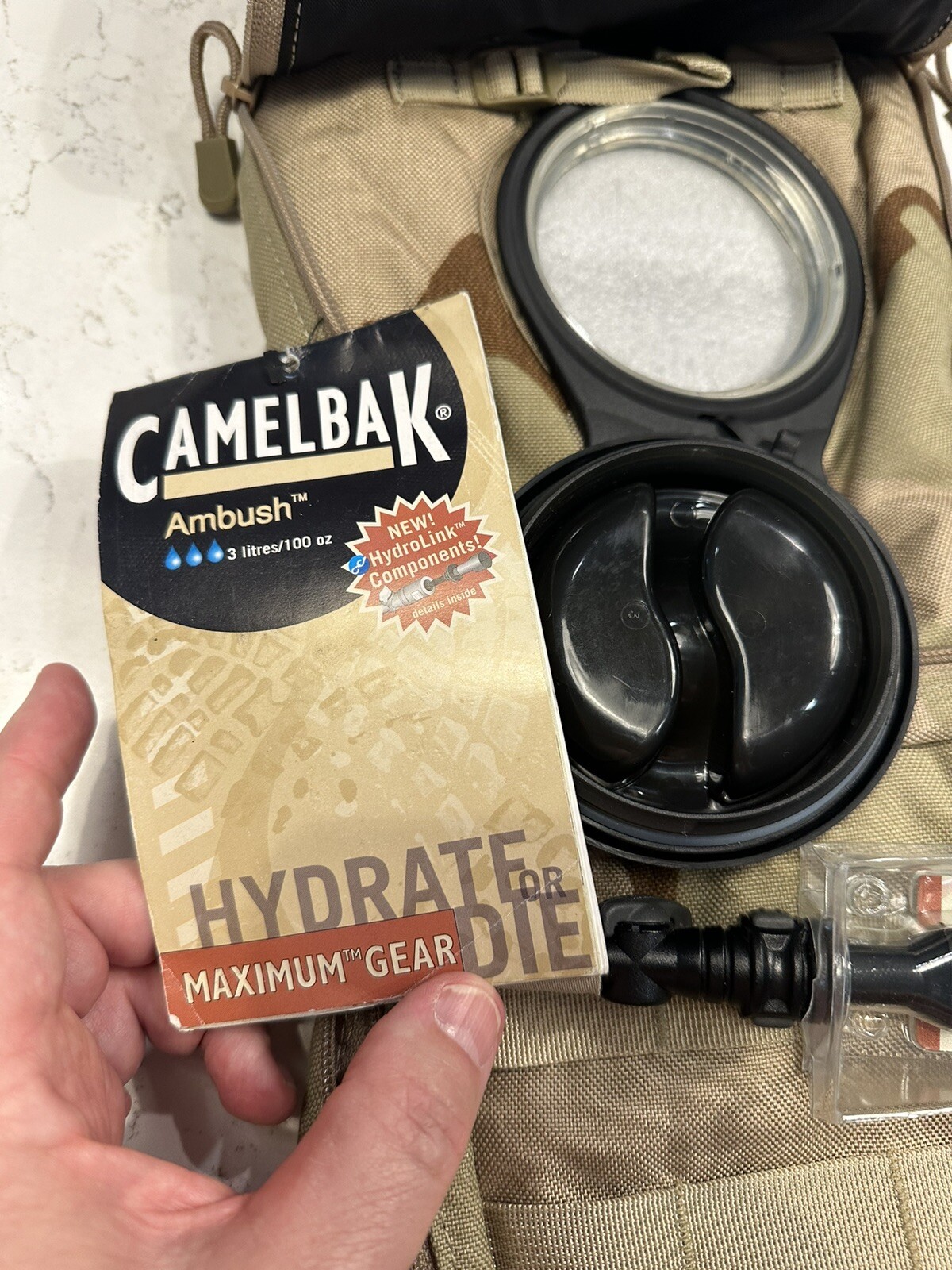 CamelBak Ambush 60066 100 Oz Hydration Pack - Desert Camo for sale ...