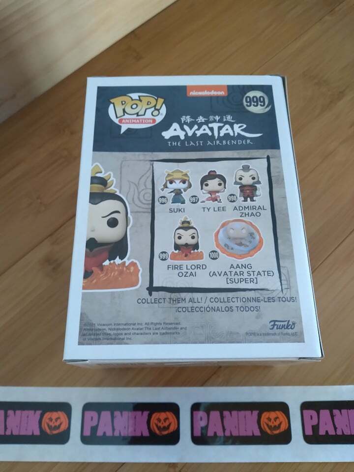 Funko Pop Animation Avatar The Last Airbender Fire Lord Ozai #999 | eBay