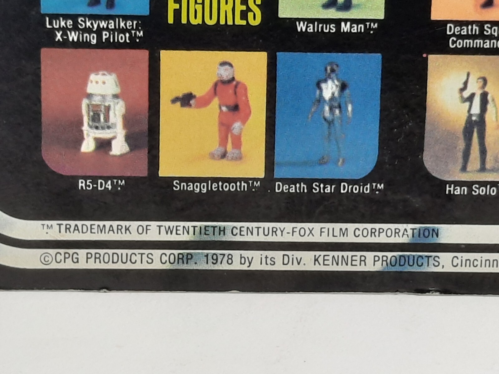 Kenner Star Wars Vintage 1978 Hammerhead Cardback First 20 Figure ...
