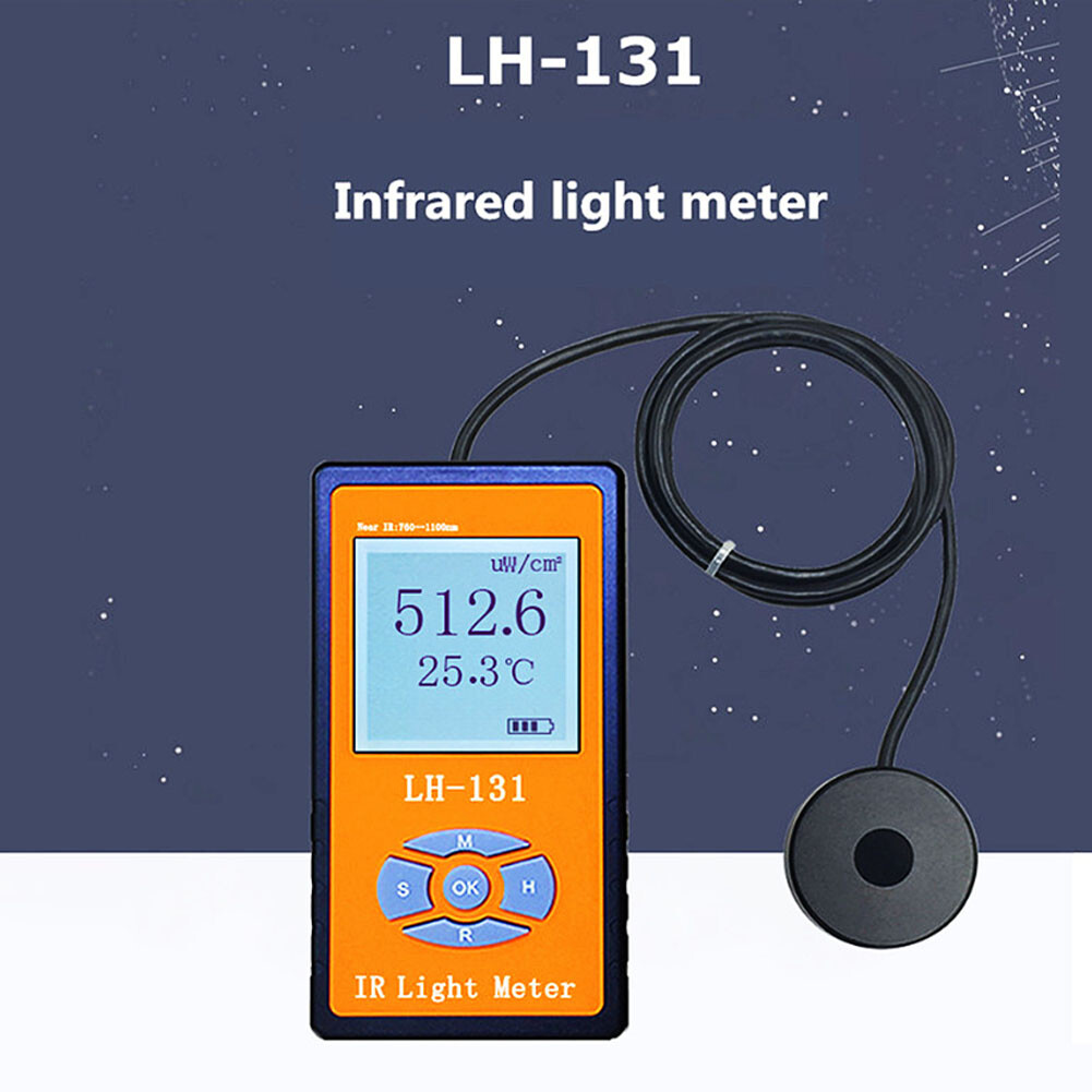 IR Light Meter Infrared Light Irradiance Power Meter 760~1100nm 3000W ...