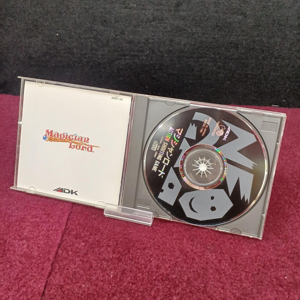 Neo Geo Cd Software Model Number Magician Lord Adk Ex317 | eBay