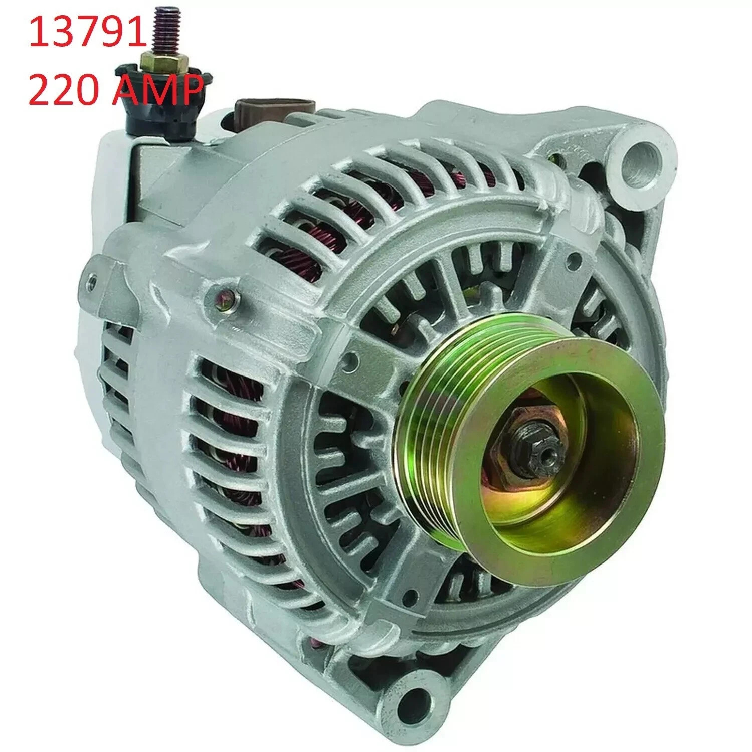 HIGH OUTPUT ALTERNATOR LEXUS IS300 GS300 1999 00 01 02 03 04 2005 220 ...