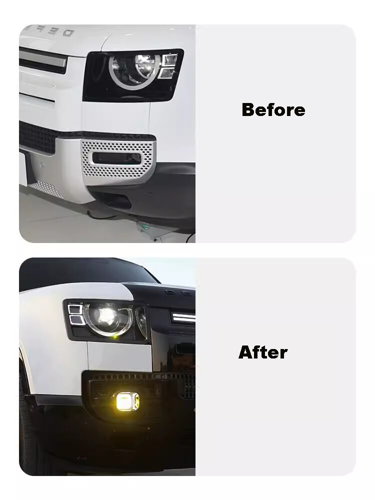 Urban Look Led Fog Lamp fits for Defender 110 90 130 L851 L663 2021 ...