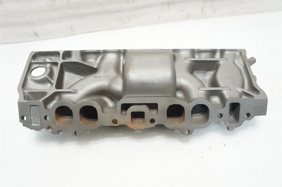 1966 427 Corvette BBC Holley Iron Intake 3866948 A-3-6 /RF4/ | eBay