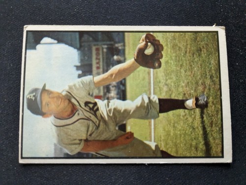 1953 Bowman Color Baseball Card # 105 Eddie Joost - Philadelphia ...