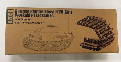 German VK-1601 Workable Plastic Track Individual Link Set - 1/35 ...
