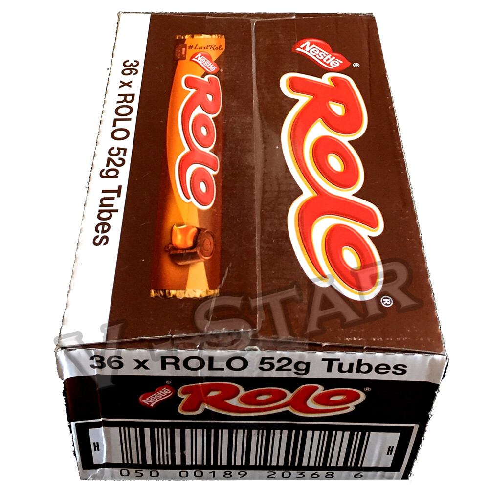 Nestle Rolo Chocolates 36 X 52g Tubes Full Box Original Fresh Stock ...