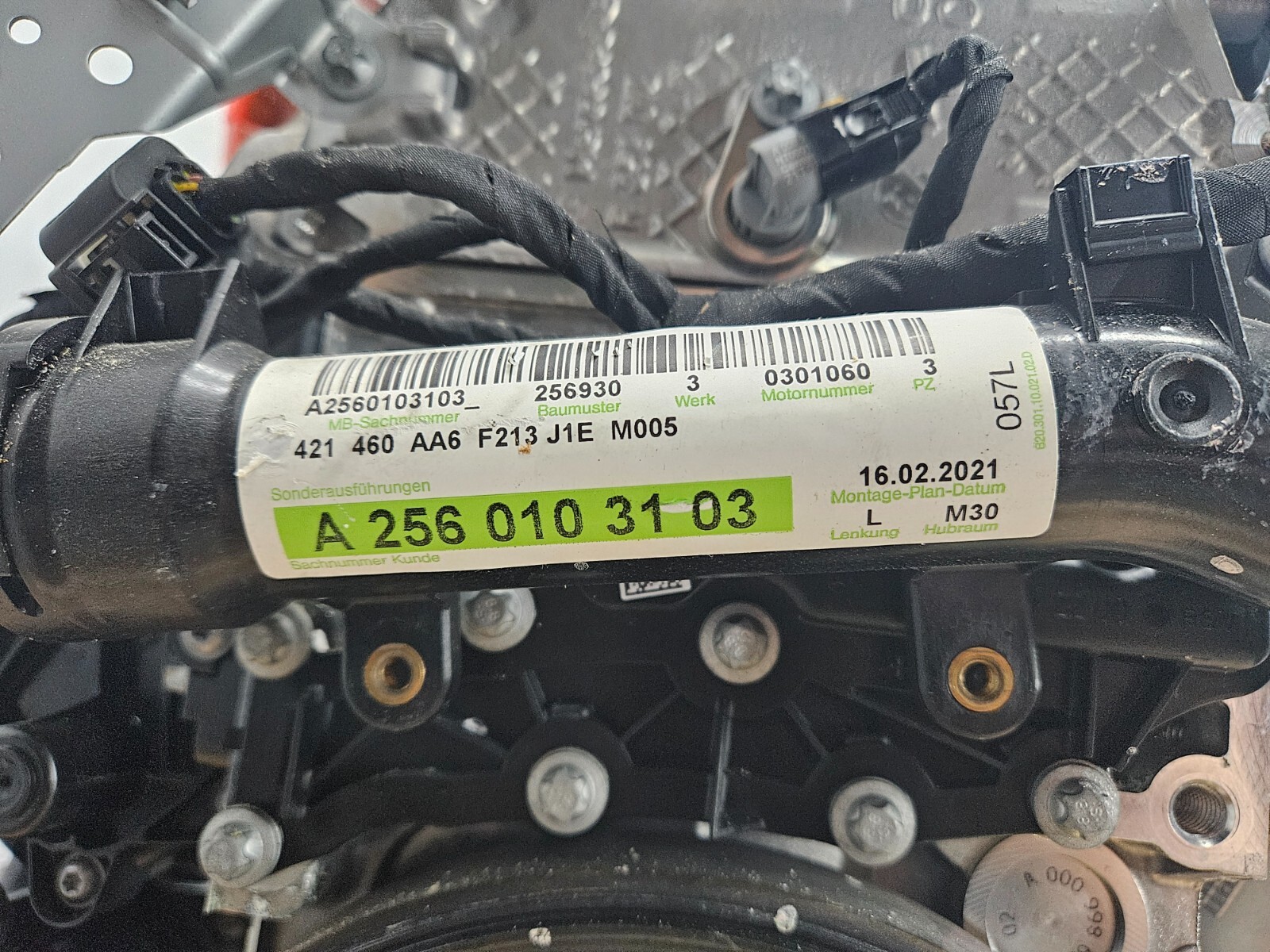 Mercedes-Benz M256 Engine 3.0 Litre A2560103103 A 256 010 31 03 256930 ...