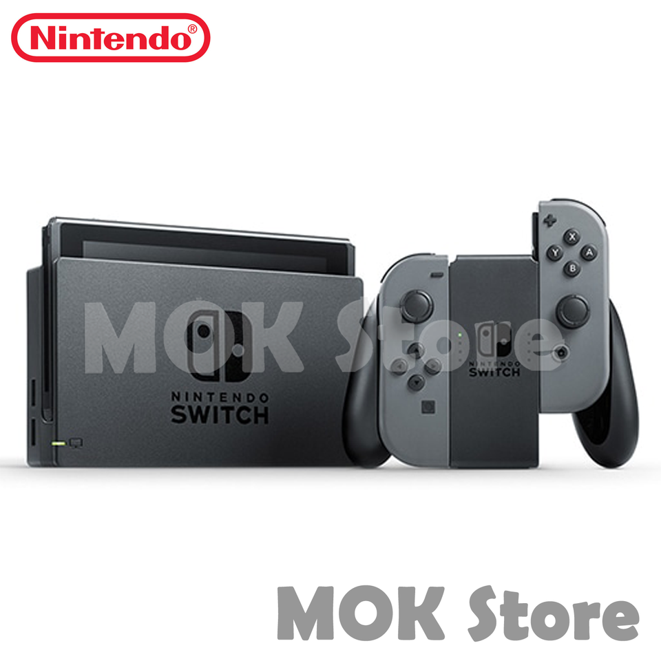 Nintendo Switch - 32GB Gray Console (with Gray Joy-Con) Wireless ...