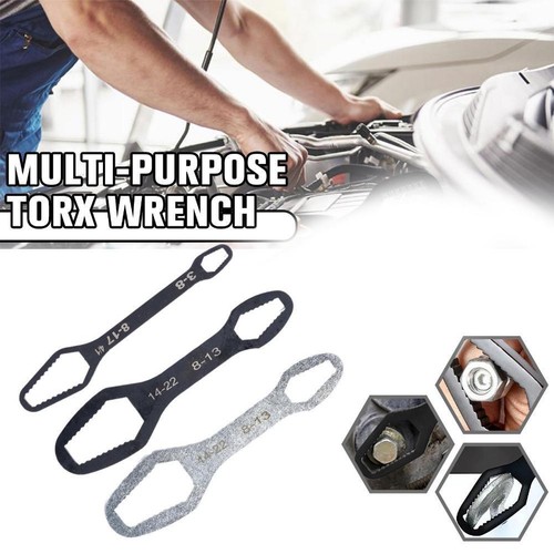 Selftightening Universal Torx Wrench with Double Heads and Adjustable ...