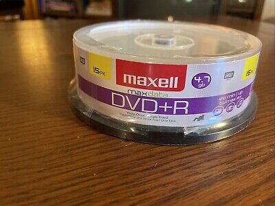 Maxell Maxdata DVD-RW 4.7 GB 120 Min Video Music Data 15 Pack ~ NEW | eBay