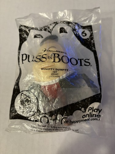 McDonalds Dreamworks Puss In Boots #6 Humpty Dumpty 2011 New | eBay