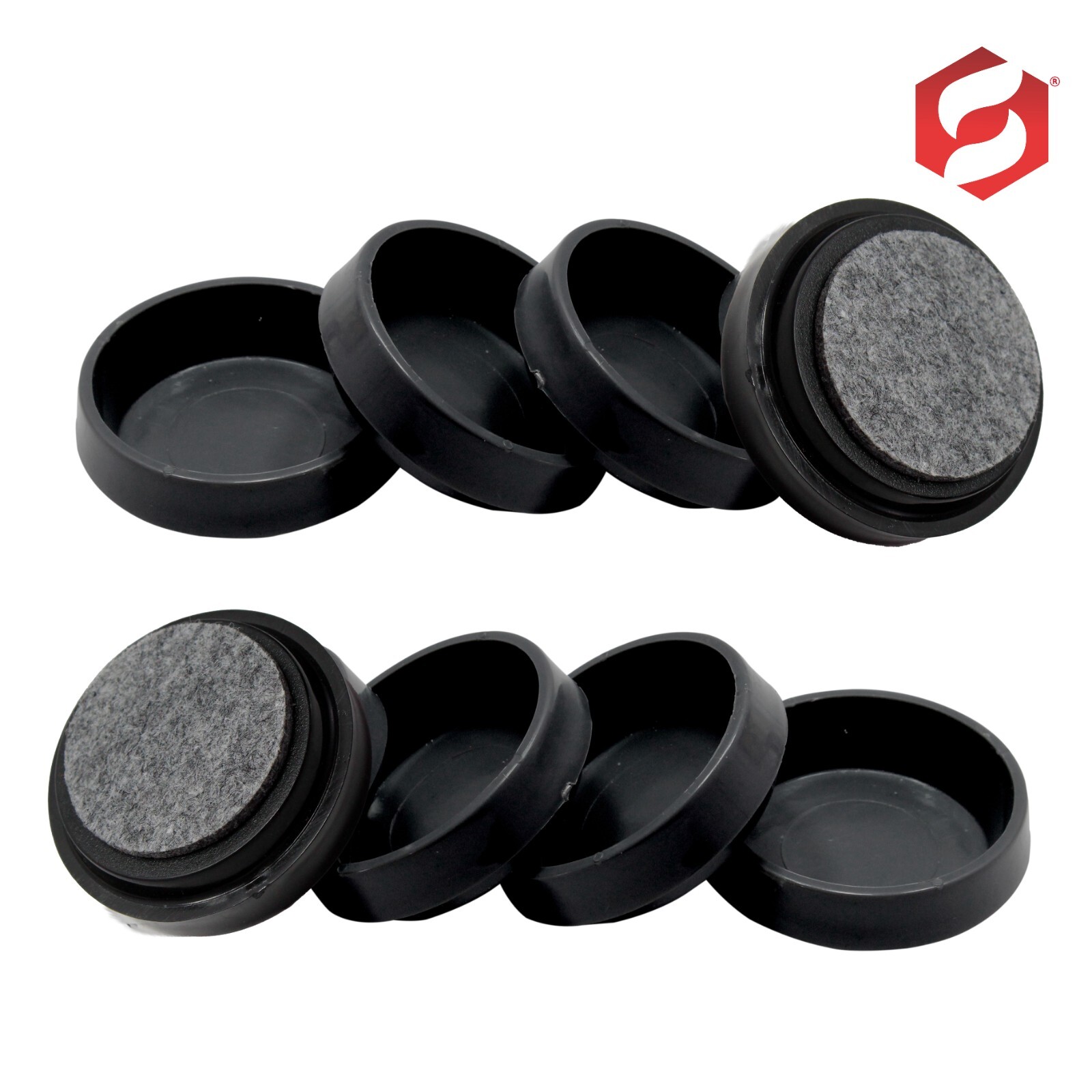CASTOR CUPS ANTI SLIP Carpet/Floor Chair/Sofa Furniture Protectors ...