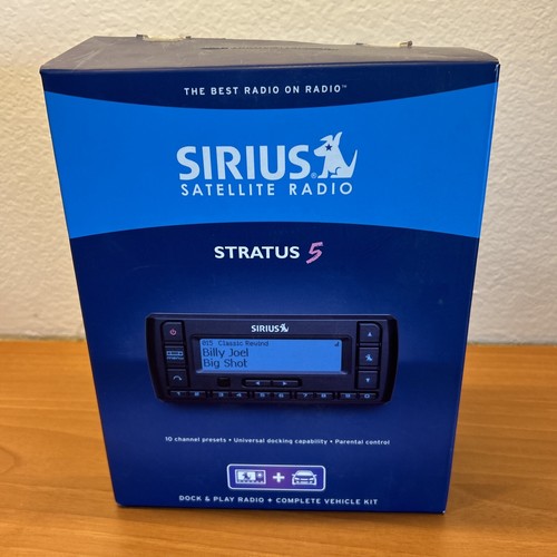 New Sirius Satellite Radio Stratus 5 Model SV5TK1 Complete Vehicle Kit ...