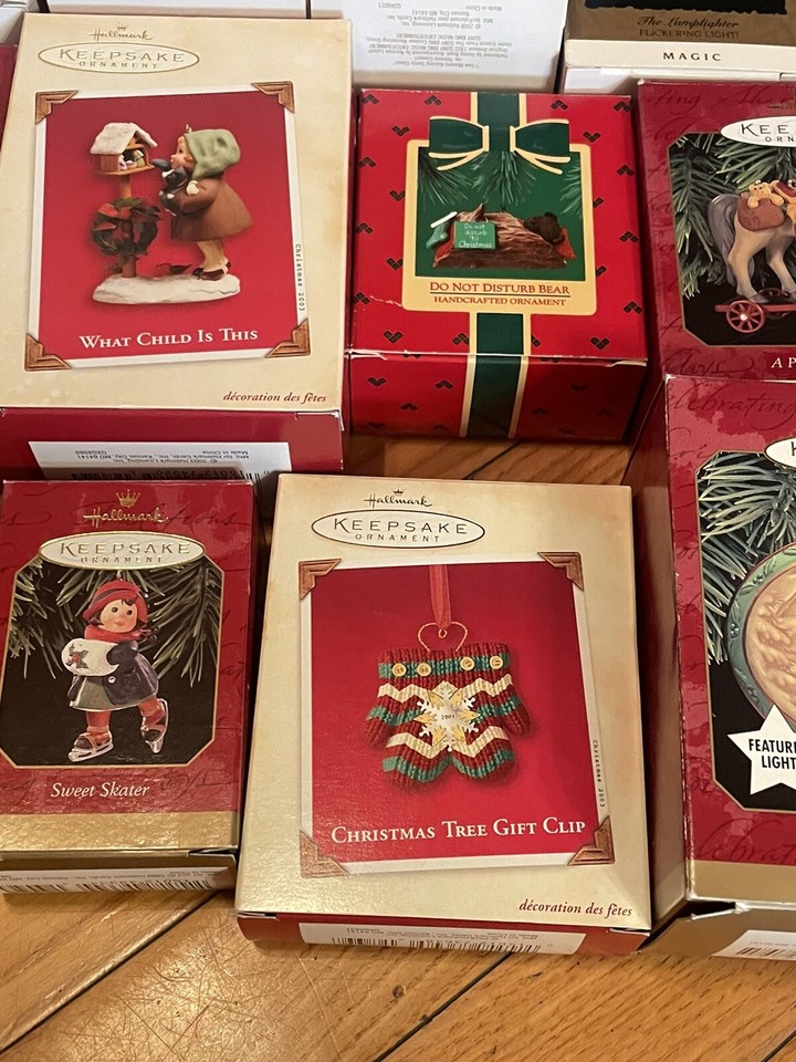 Vintage Hallmark Keepsake Ornaments Mixed Lot Of 47 (A) | eBay