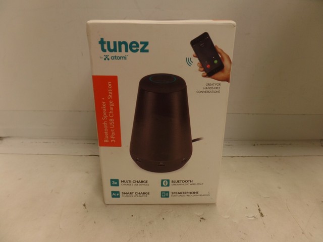 Atomi Tunez Bluetooth Speaker Hub with 3 USB Charging Ports for sale ...