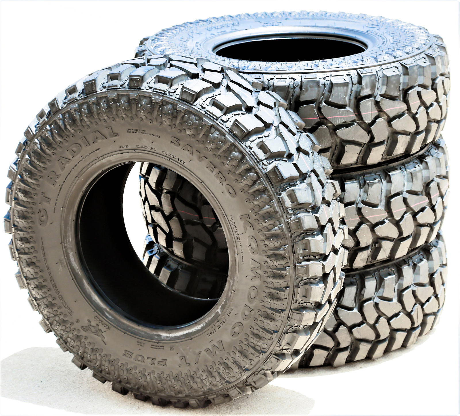 4 Tires GT Radial Savero Komodo M/T Plus LT 265/70R17 Load E 10 Ply MT ...