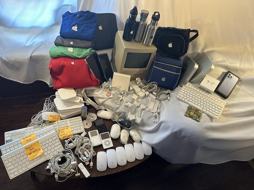 HUGE LOT Apple Computer Stuff — Devices, Cables, Accessories, Parts ...