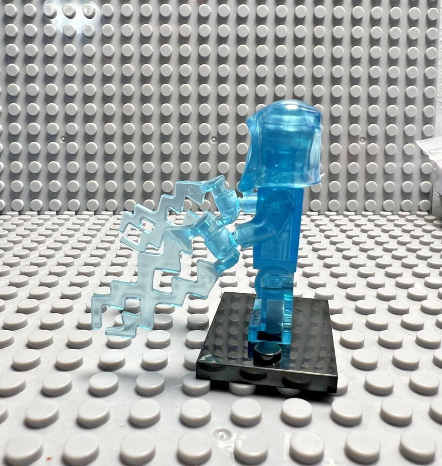 New Custom Star Wars Minifigure - Emperor Palpatine Translucent Blue ...