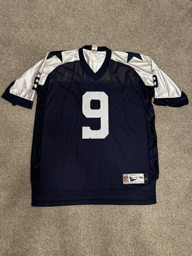 Dallas Cowboys Tony Romo #9 Jersey Men’s 2XL Blue White NFL Reebok ...