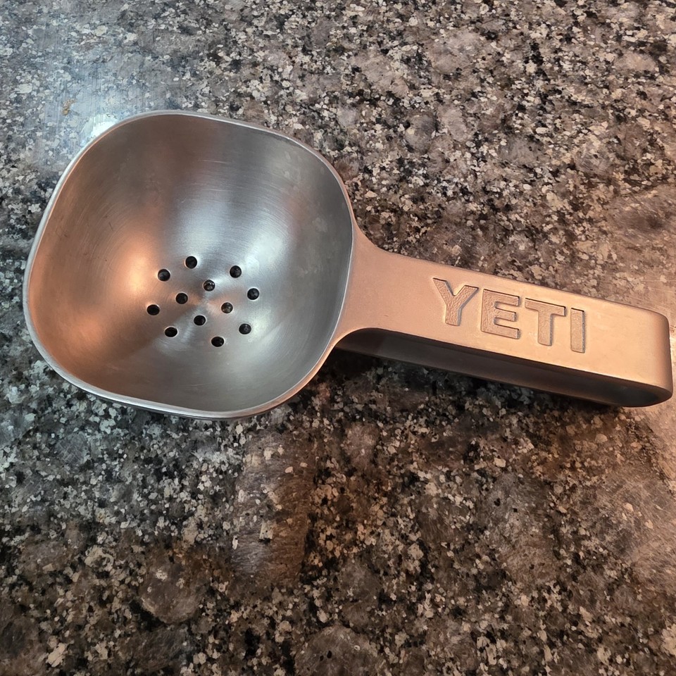Yeti Ice Scoop Stainless Steel Large Spoon for Camping and Hiking | eBay