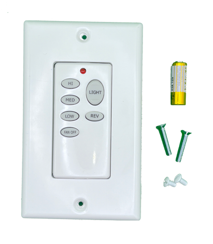 Emerson Fan SW114 Wireless BATTERY POWERED Wall Control In WHITE | eBay