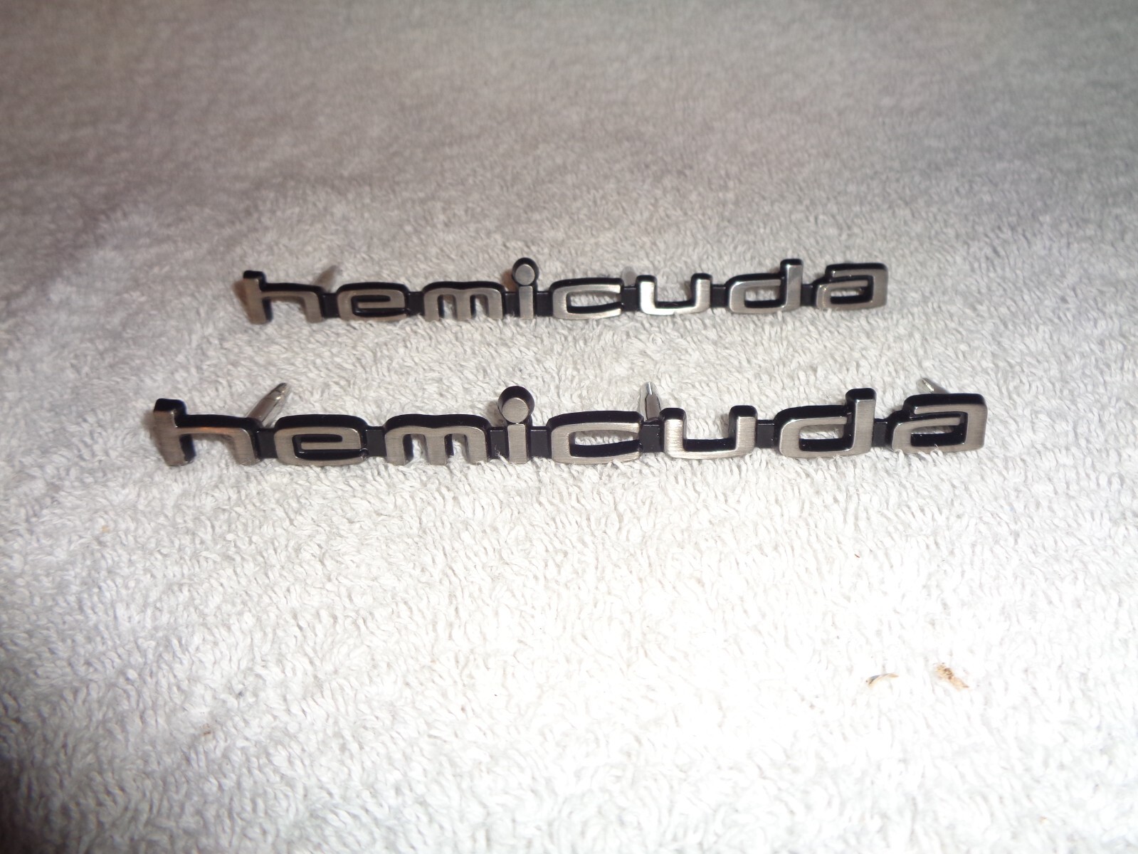 Mopar New Reproduction 1970-71 Plymouth Cuda Hemi Shaker Emblems | eBay