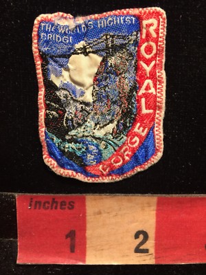 Vintage Colorado ROYAL GORGE Patch THE WORLD’S HIGHEST BRIDGE 85TT | eBay