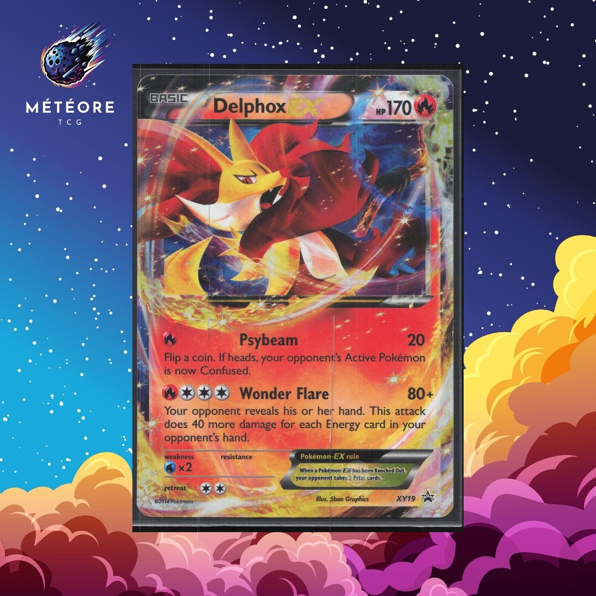Carte Pokemon X Et Y Delphox Pokémon TCG Est Chez Celio Et