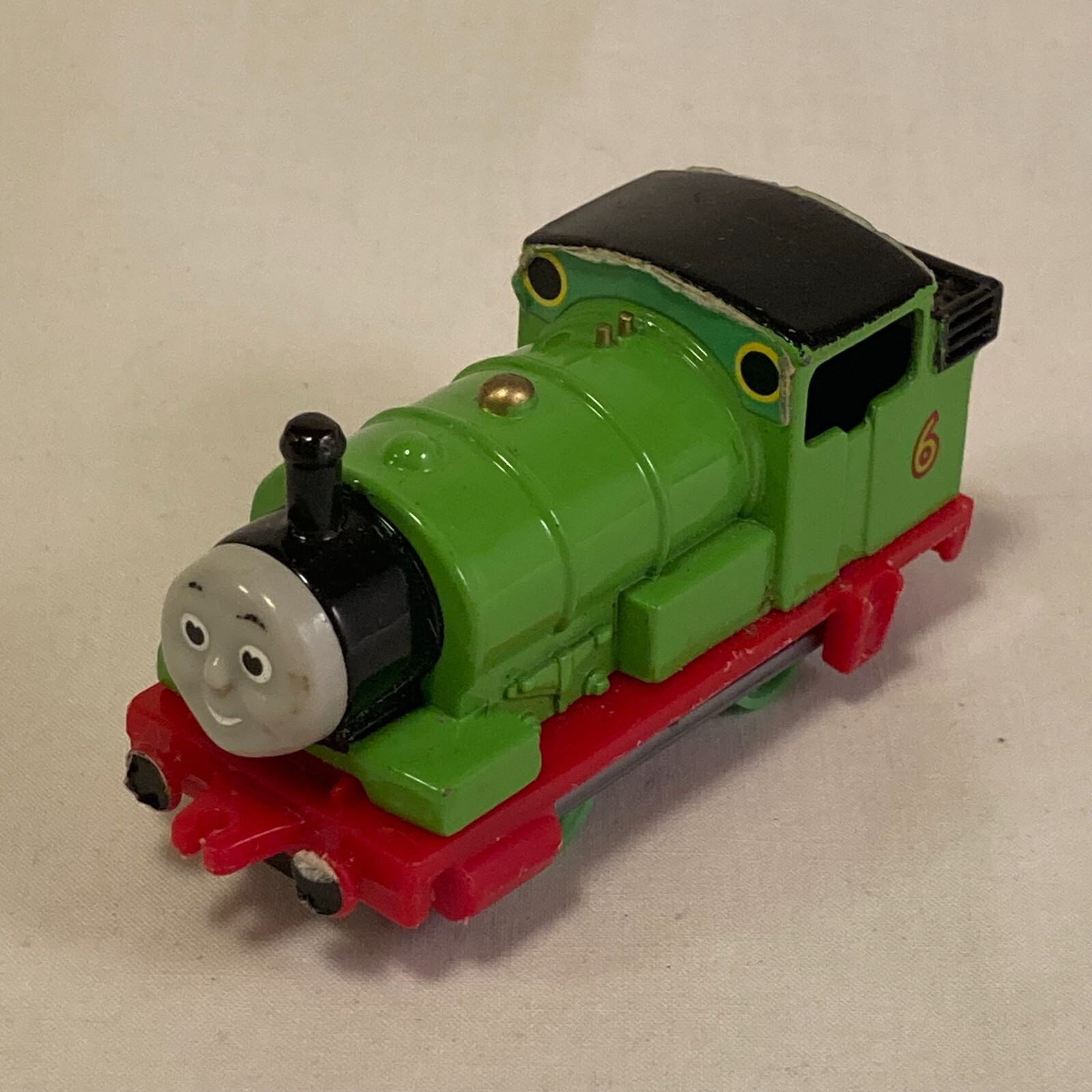 Thomas the Train ERTL Percy 1987 Diecast Tank Engine Friends Rare #6 ...