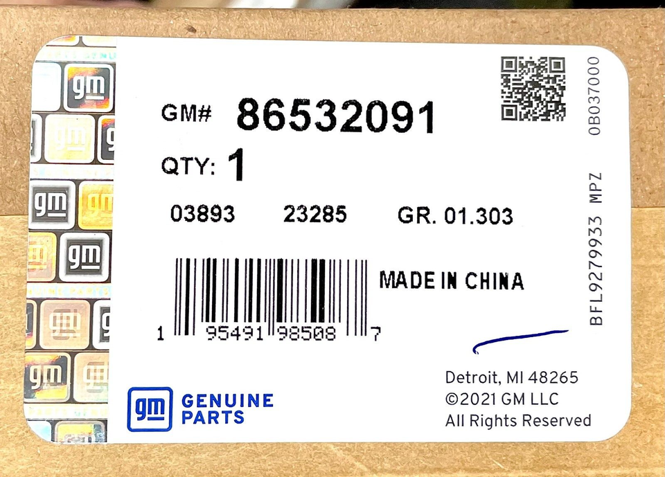 2020-2026 GMC Sierra 1500 Duramax Diesel Fender Vent Emblem Kit ...