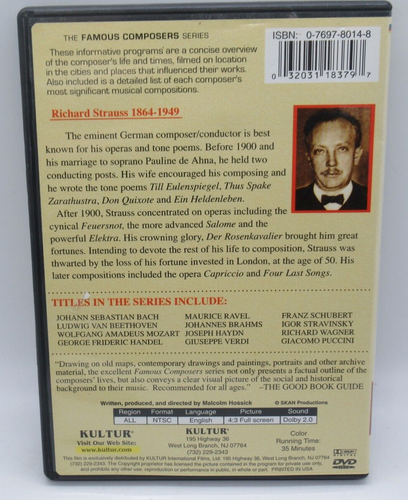FAMOUS COMPOSERS SERIES: RICHARD STRAUSS - BIOGRAPHY & MUSICAL OVERVIEW ...