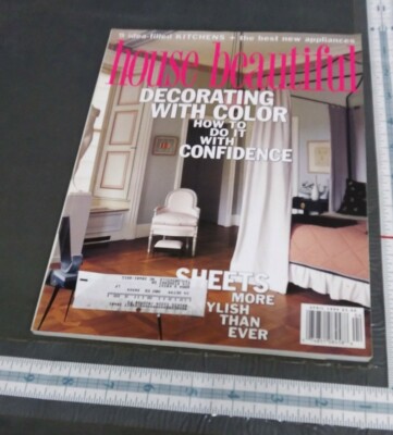 House Beautiful April 1999 Decorating With Color | eBay