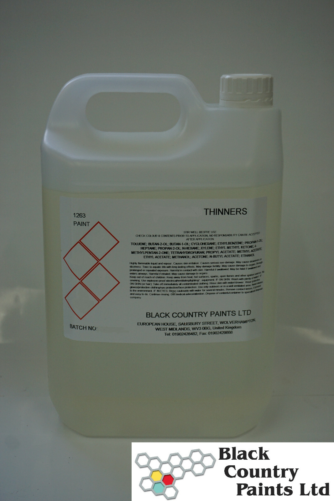 Paint Thinners White Spirit Standard Thinners for Paint and Cleaning ...