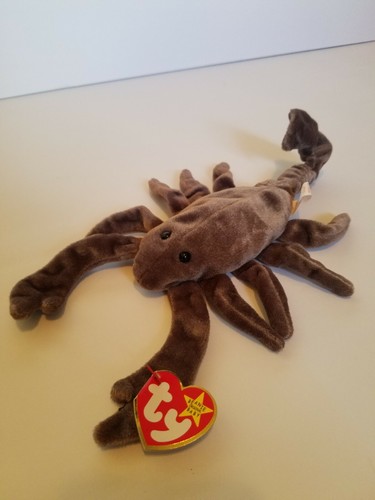 TY Beanie Babies Stringer Scorpion 1997 1998 RARE Tags With Errors ...