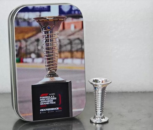 MM 1:18 Silver WDC MSC Trophy Cup Formula F1 Sport Model Diecast Resin ...