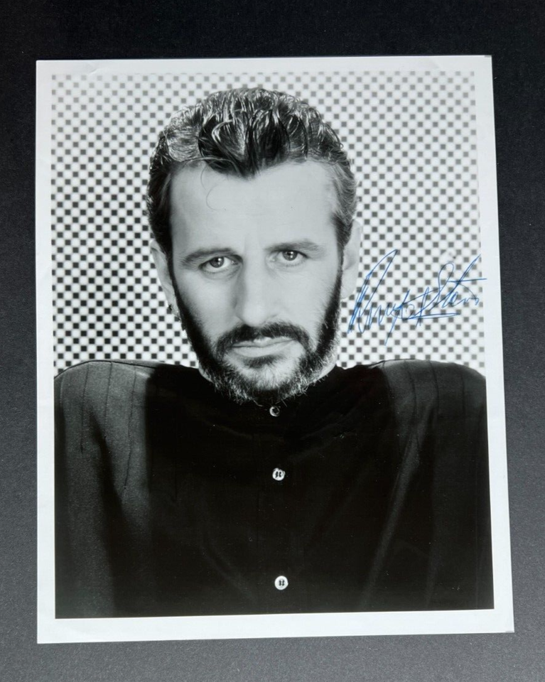 RINGO STARR ~ Signed/Autographed 8x10 Glossy Photo ~ The Beatles ~JSA ...