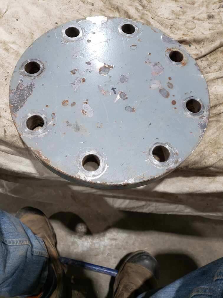 6'' MCF 150A SF440A A105 SA105 B16.5 Blind Flange Pipe Steel Weld Butt ...