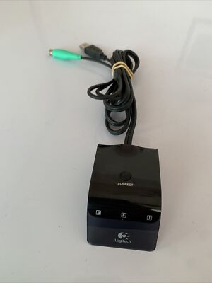 Genuine Logitech Canada 210 Wireless Receiver Dongle USB PS/2 | eBay ...
