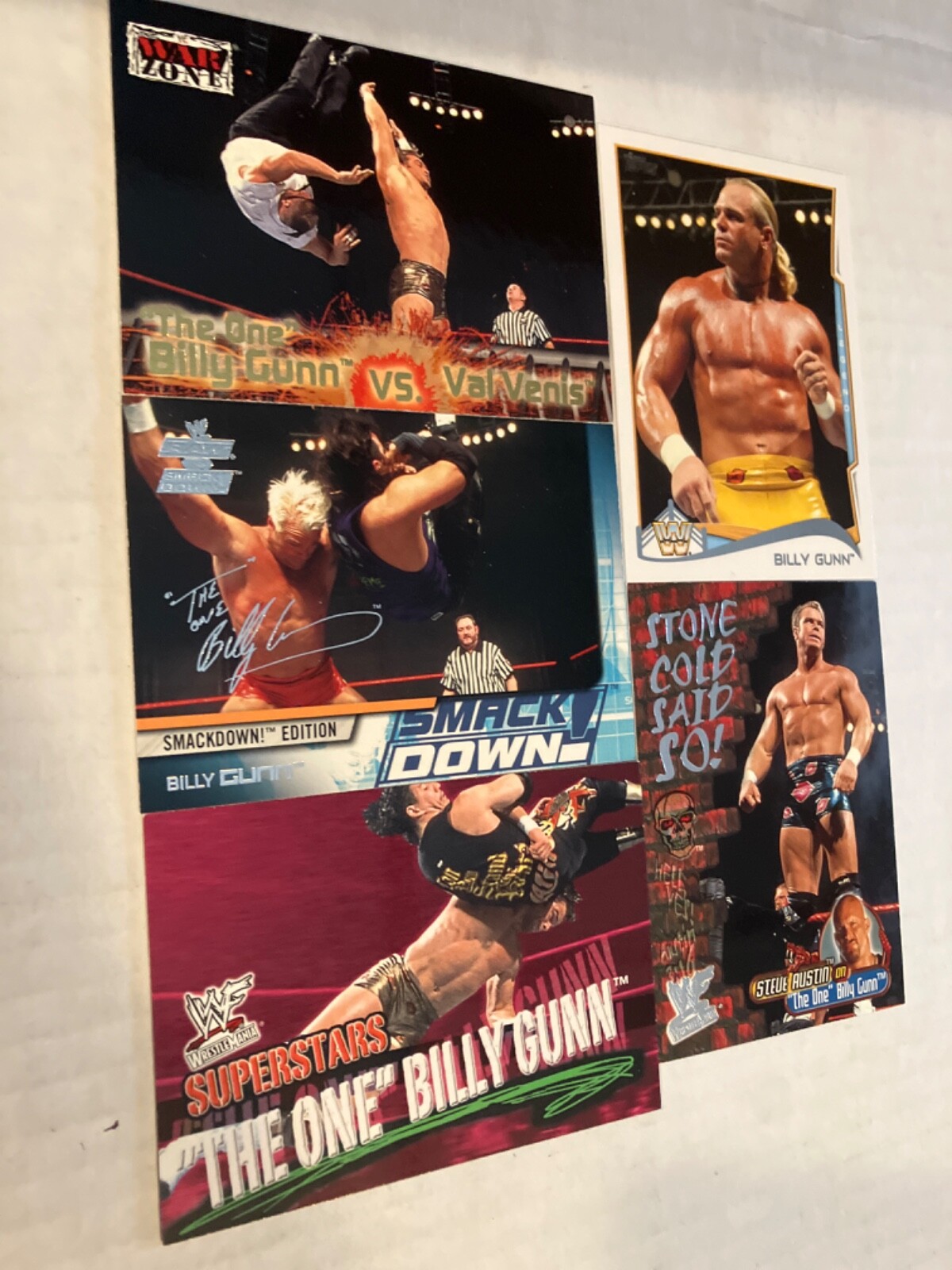 Read 5 Billy Gunn Monty Sopp wwe wwf wrestling CARDS born n Orlando ...