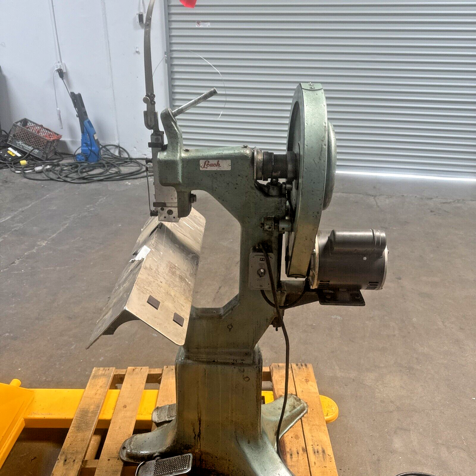 Leach Interlake Steel Stitcher Model A, Saddle Single Head Industrial ...